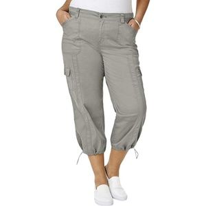 Style & Co. | Pants & Jumpsuits | Style Co Womens Plus Capri Adjustable ...